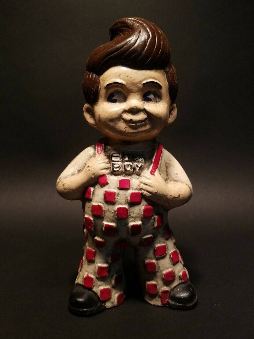 Cast Iron Big Boy Coin Bank Auction