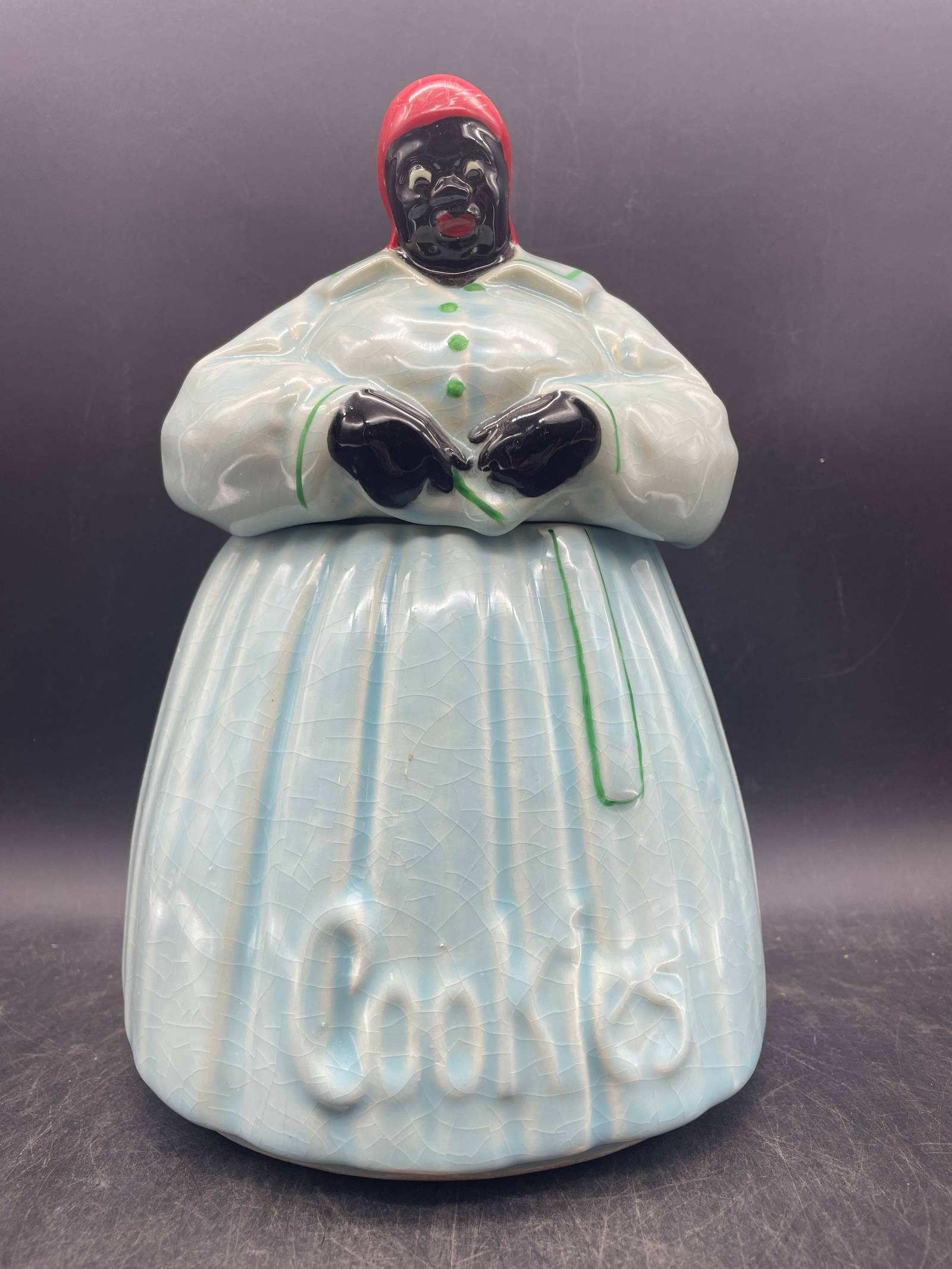 Vintage Black Americana Mammy Cookie Jar Auction