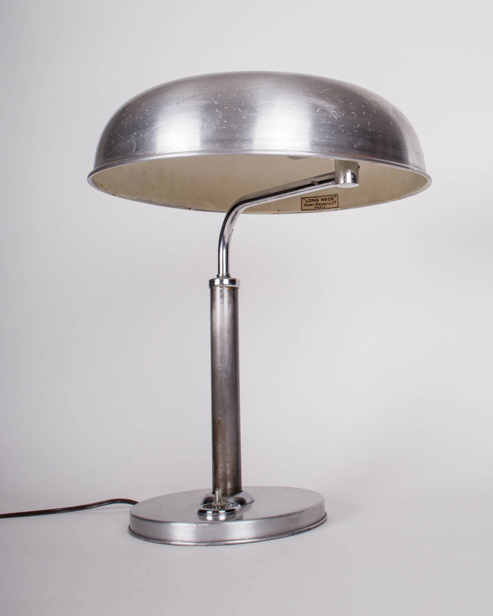 Kirby Beard Art Deco Long Neck Lamp Belmag Zurich Auction