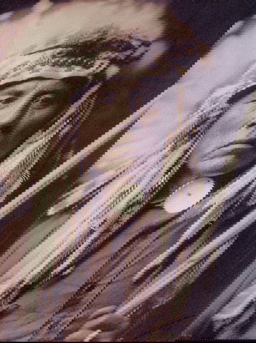 Edward Curtis - Curley - A Crow, 1905 Auction