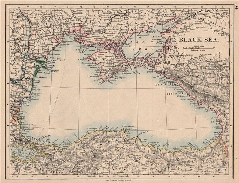 Buy English Channel Sea Chart. Ports Lighthouses Mail Routes. Large ...