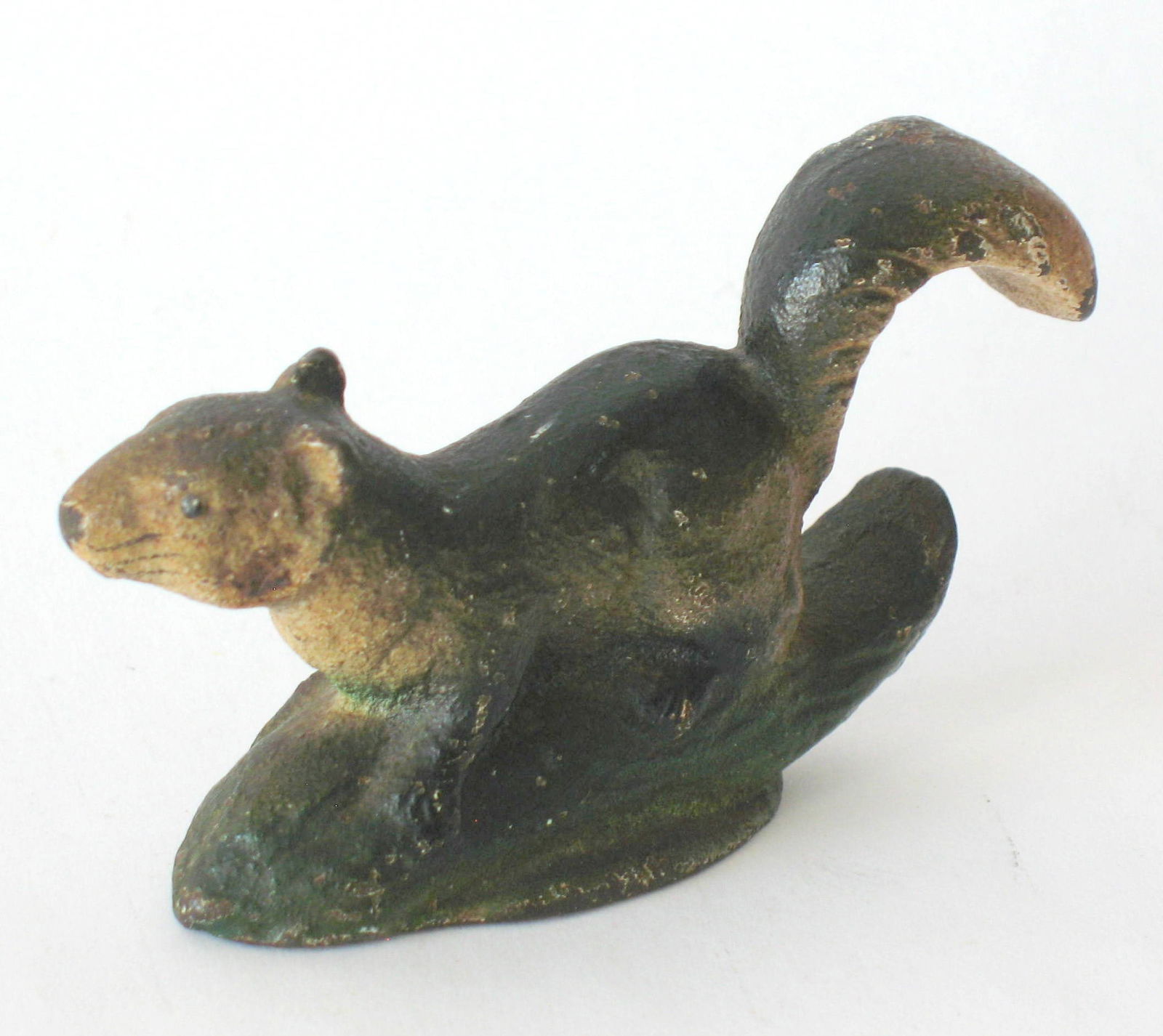 Vintage Cast Iron Squirrel Bottle Opener. Auction