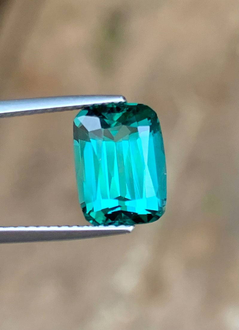 Rarest Lagoon Color Flawless Tourmaline Natural Loose Stone From ...