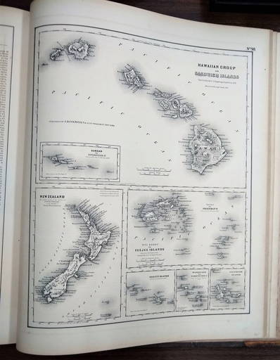 Hawaiian Group Or Sandwich Islands | New Zealand | Yiti Group Or Feejee ...