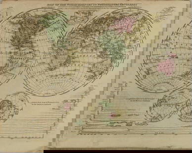 Berry World Map, 1680 Auction