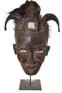 Bakongo Mask, D. R. Congo