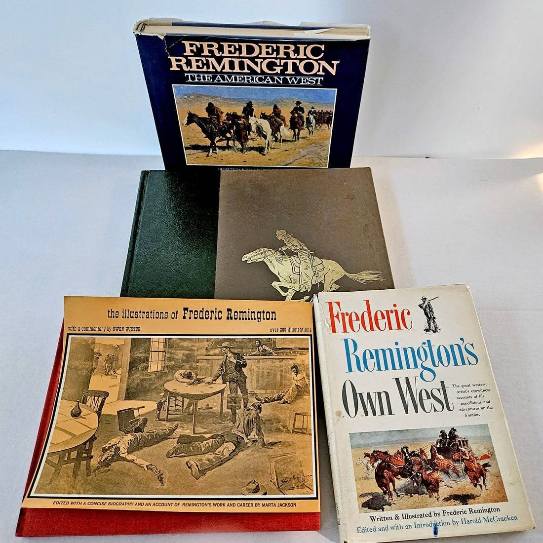 Frederic Remington Book Lot Set Of 4 Auction