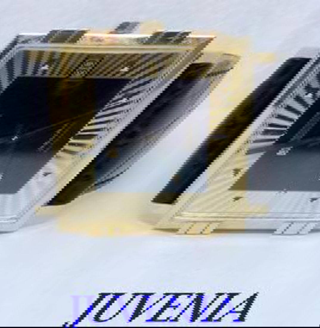 New 18k Gold Juvenia Macho Mens 25j Automatic Watch* 1 Year Store ...