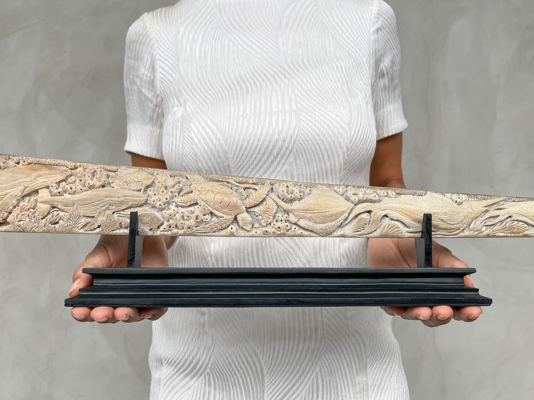 Buy Stunning Engraved Swordfish Rostrum - Marine Motif | Jasper52 In Ny