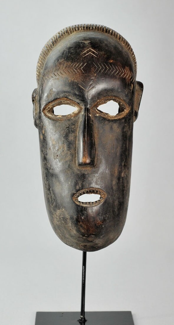 Buy Zande Azande Rare Ubangi Large Mask Congo Drc African Tribal Art ...