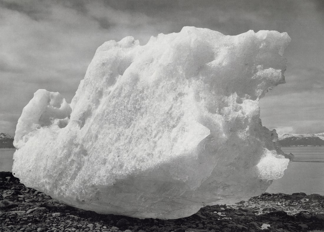 Buy Ansel Adams - Grounded Iceberg, Glacier Bay, Alaska | Jasper52 In Ny