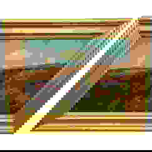 Buy Antique British Oil Painting Exmoor Landscape By Arthur Wardle 1860 ...