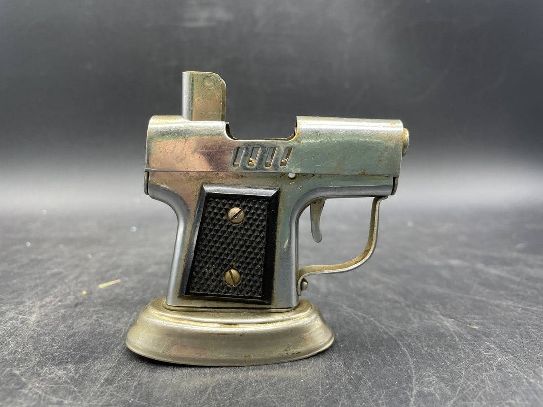 Buy Vintage Occupied Japan Gun Shape Lighter With Stand | Jasper52 In Ny