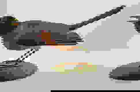 Life-size Robin Bird Wood Carving By Finney Auction