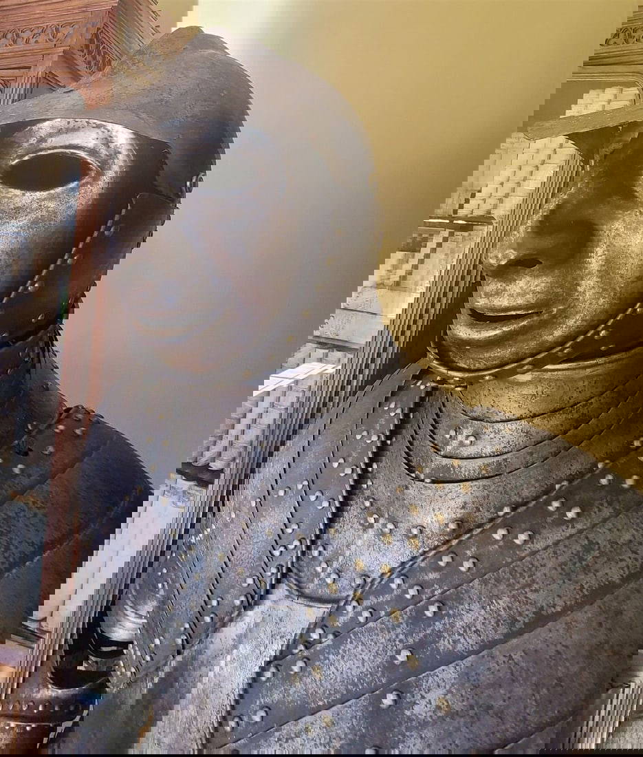 Amazing Antique Full Body Knight Suit Of Armor Life Size Medieval Auction