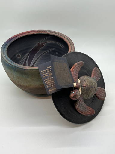 Hawaii Aumakua Spirit Jar Turtle