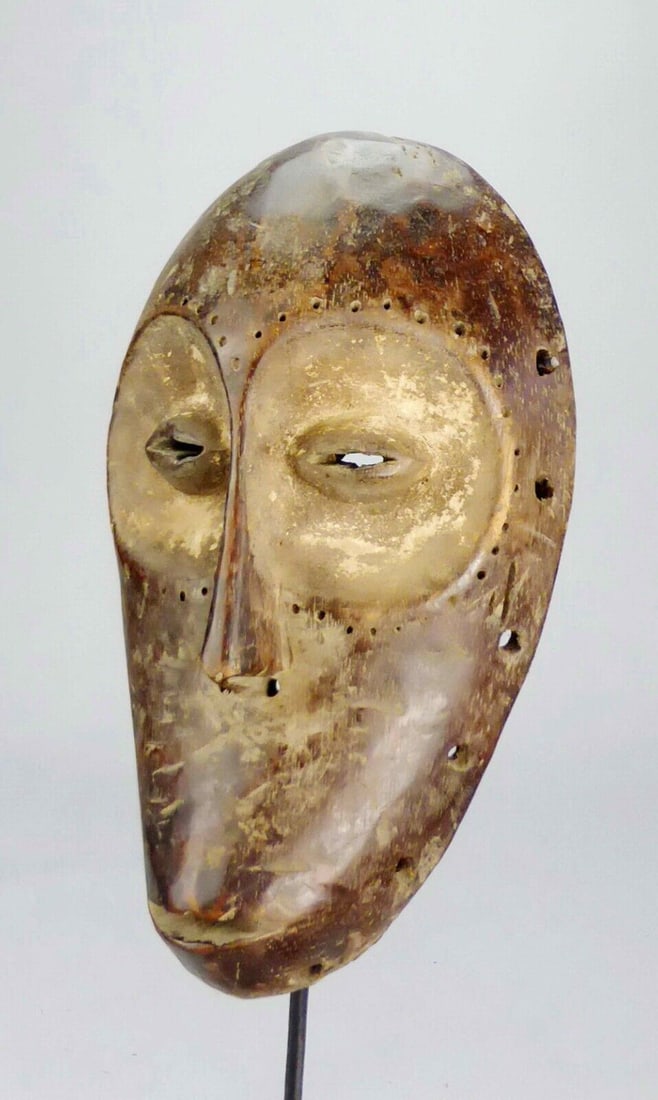 Buy Nice Lega Bwami Cult Wood Mask Congo Drc African Tribal Art ...