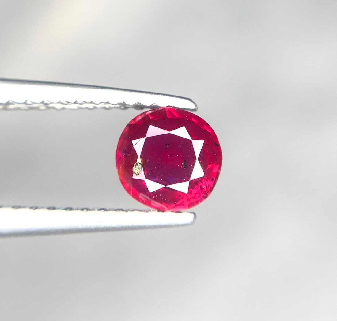 Mozambique Ruby Loose Gemstone, Natural Vivid Red Ruby Gemstone ...