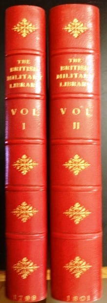 1799 British Military Library Fine Engravings Auction