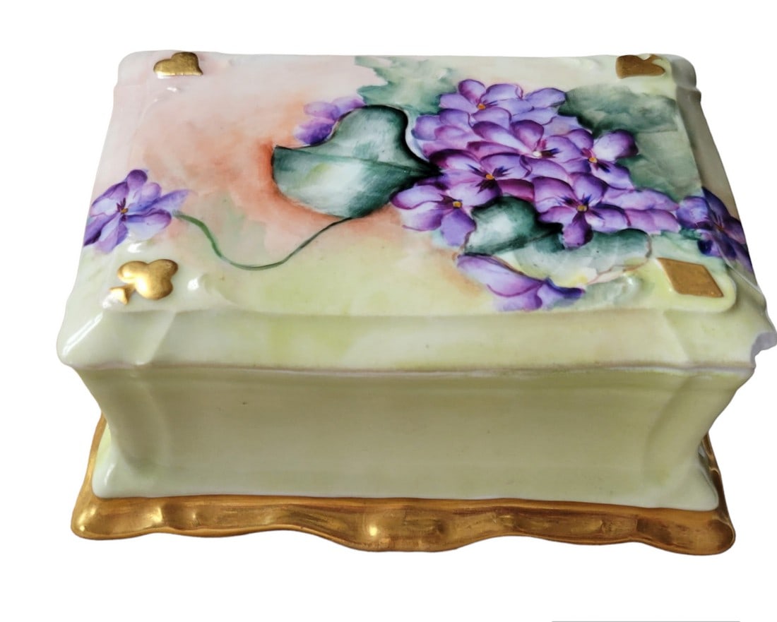 Antique Haviland Limoges D&c France Porcelain Hand Painted Stafford ...