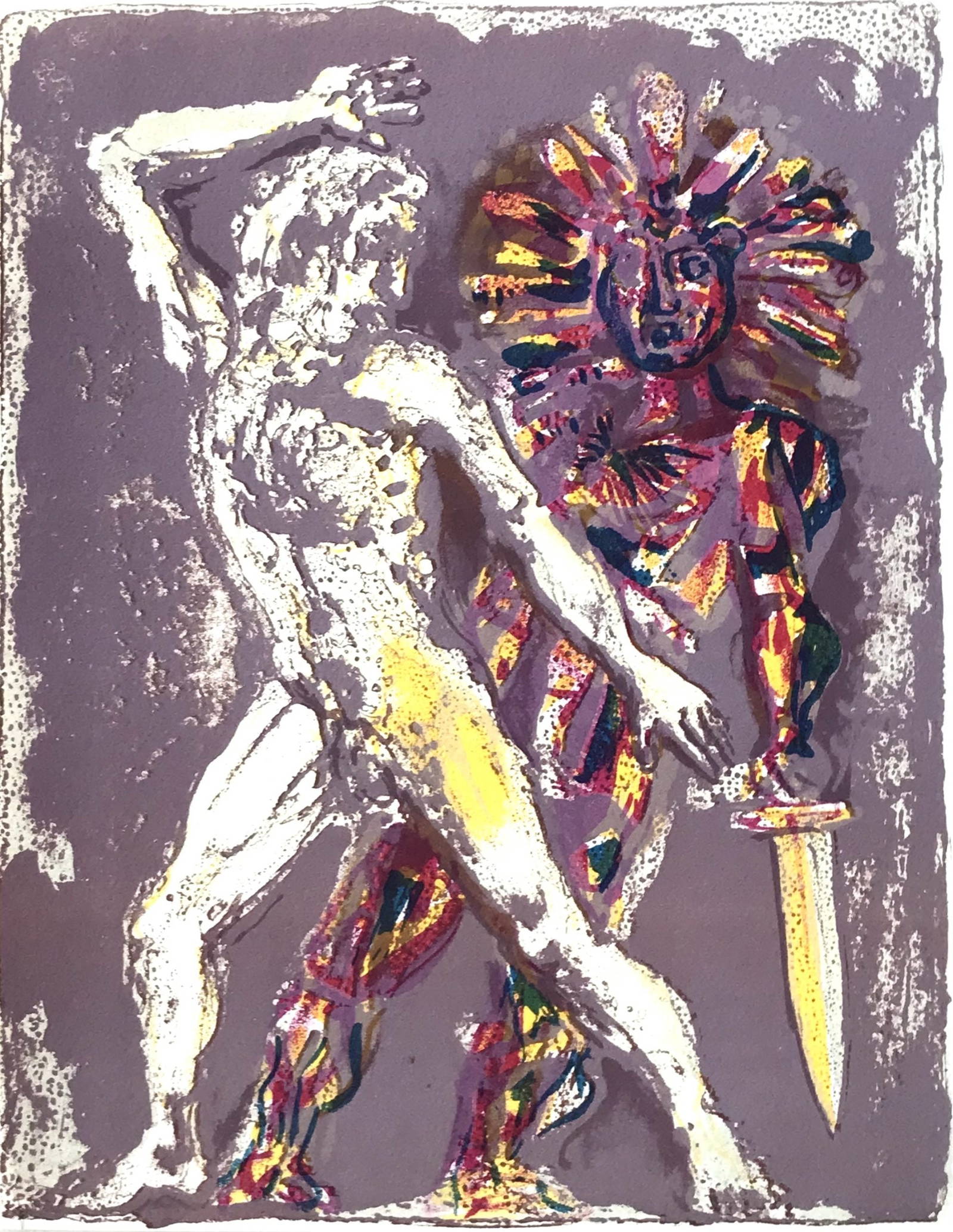 Walter Spitzer Original Lithograph V1-7 Mourlot 1969 Auction