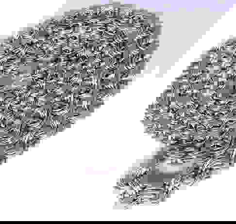 Buy 6mm Graduated Viper Chain Necklace 14kt Gold | Jasper52 In Ny