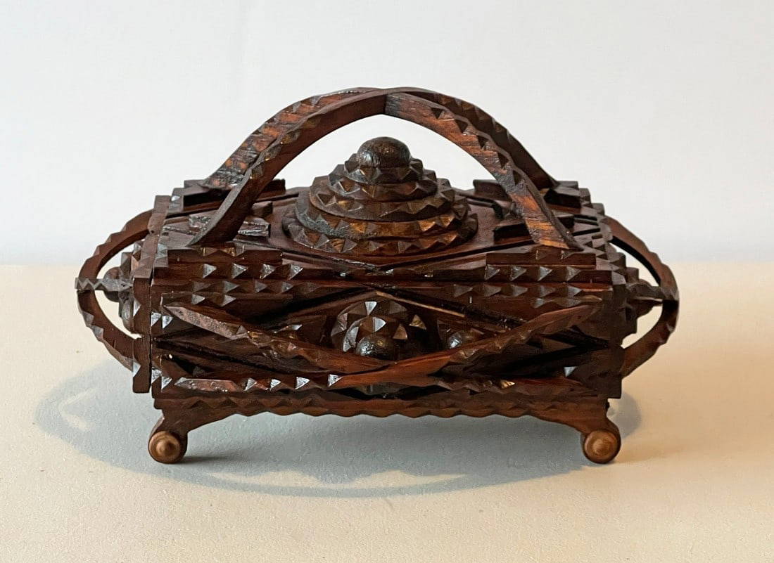 Buy Tramp Art Box By Herman Metz | Jasper52 In Ny