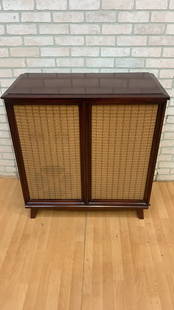 Sc 7300 General Electric Mid Century Modern Record Player Stereo System ...