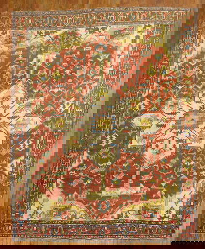 Antique Heriz Serapi Rugrug No. 7582