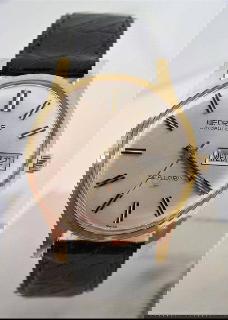 Vintage Benrus Sea Lord Day Date Automatic Watch C 1970s* Exlnt Auction