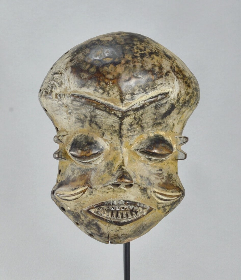 Pende Mbuya Mbuya Mask Congo Drc African Tribal Art Mc2020 Auction