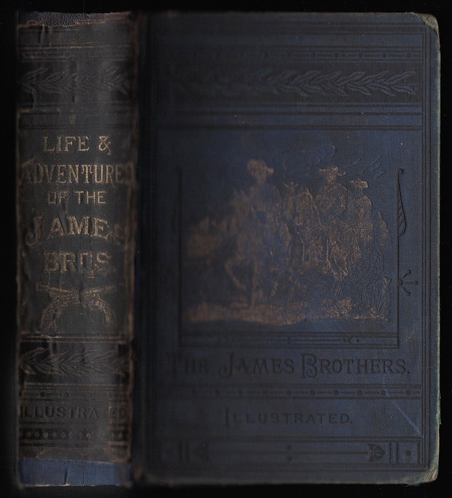 Outlaws Of The Border, Rare 1882 Jesse James, Younger Brothers Auction
