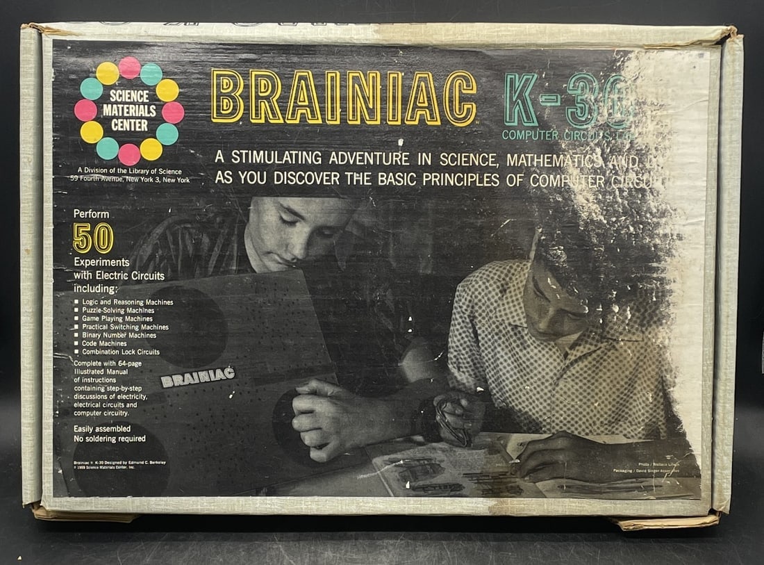 Brainiac K-30 Computer Circuits Lab Gould 1959 Auction