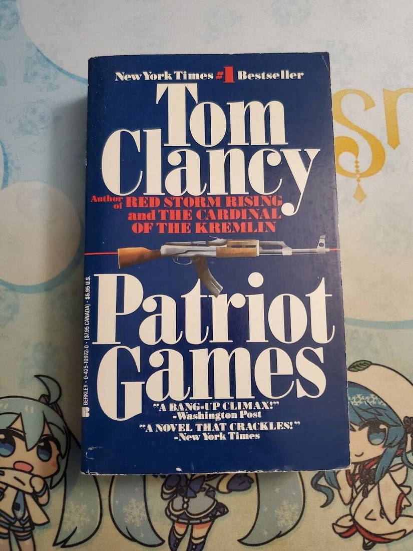 Buy Signed "patriot Games" By Tom Clancy - Autographed / Signed - Hard ...