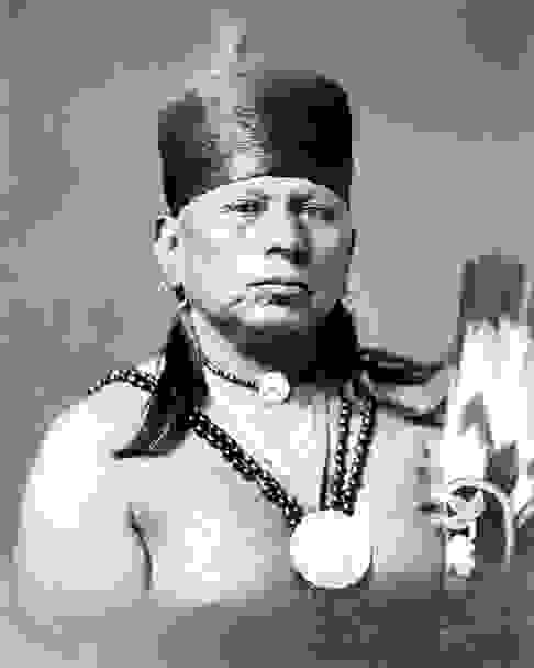 1913, Chief Bacon Rind Of Osage Auction