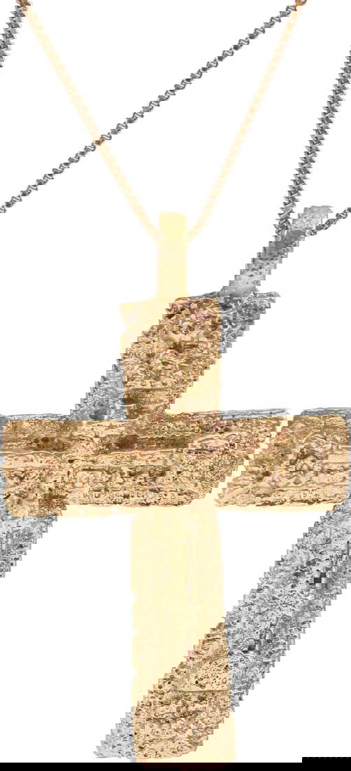 Superb Eastern European Cross, 17th-18th Cent Auction