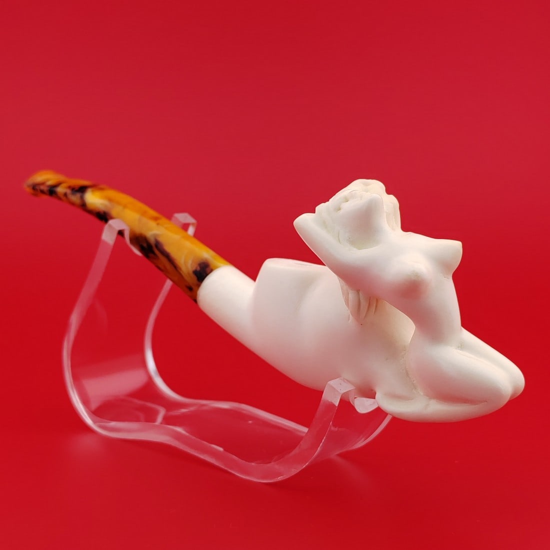 Lady Meerschaum Cigarette Holder,women Cigarette Holder Auction