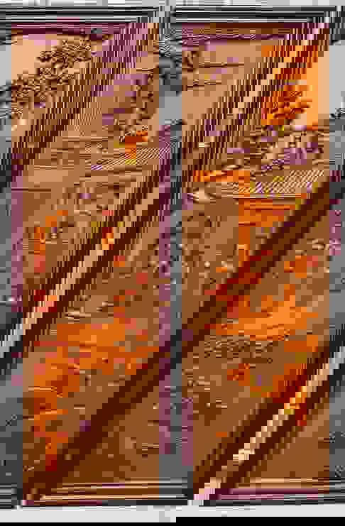 Chinese Panels, 20th Century, Carved Auction