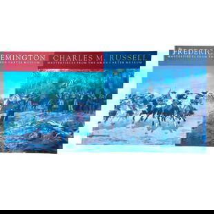 Charles M. Russell, Frederic Remington And Others Auction