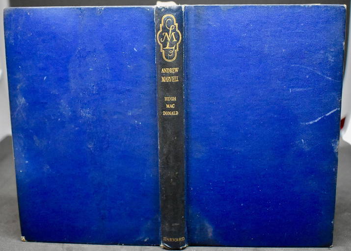 The Poems Of Andrew Marvell – 1952 – 1st Edition