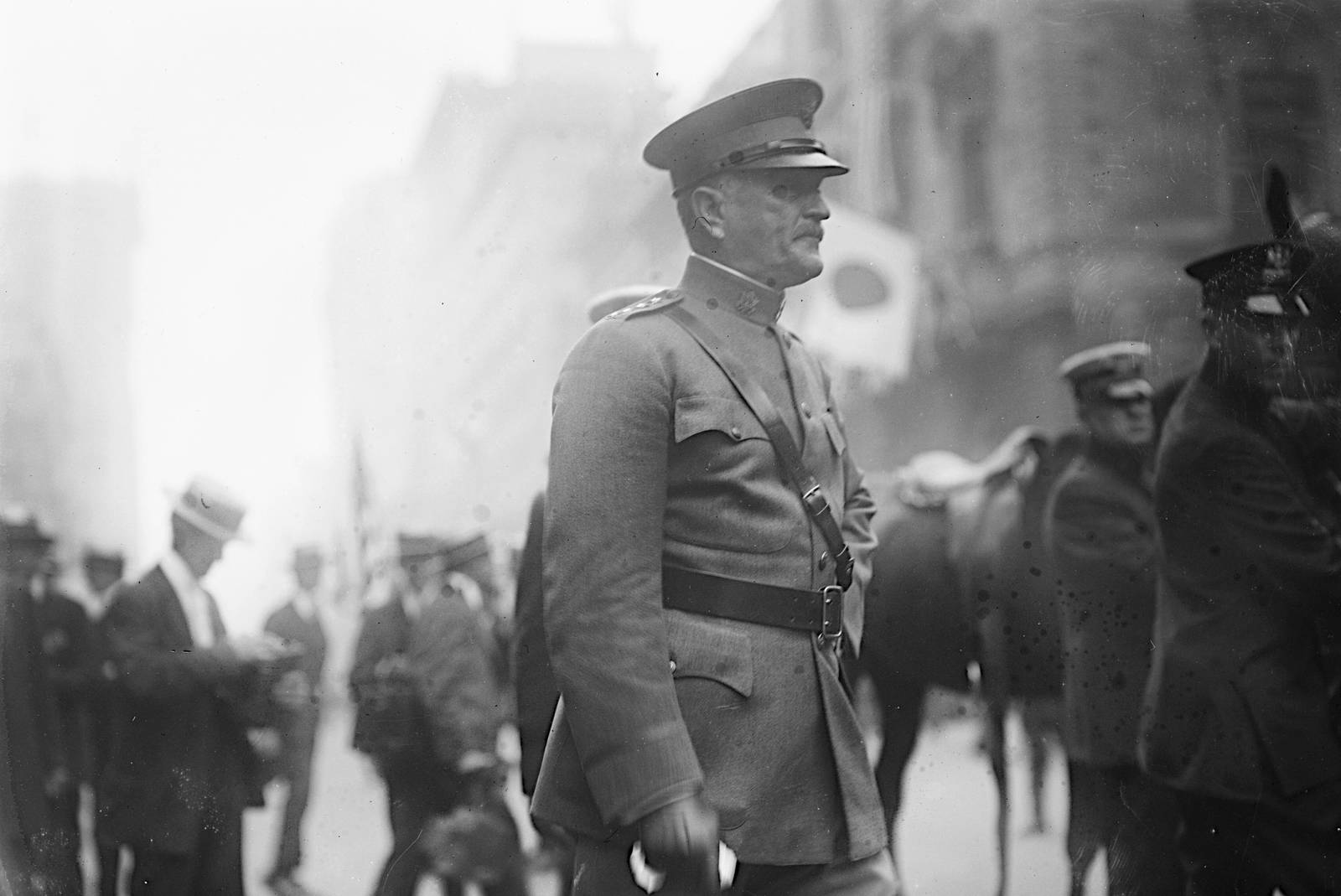 1919, 13x19" Lg. Format, General John J. Pershing, Wwi Commander Auction