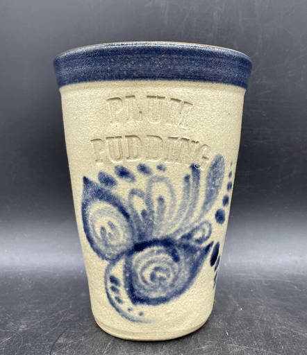 Cedar Swamp Stoneware Plum Pudding Crock Jack Boyko
