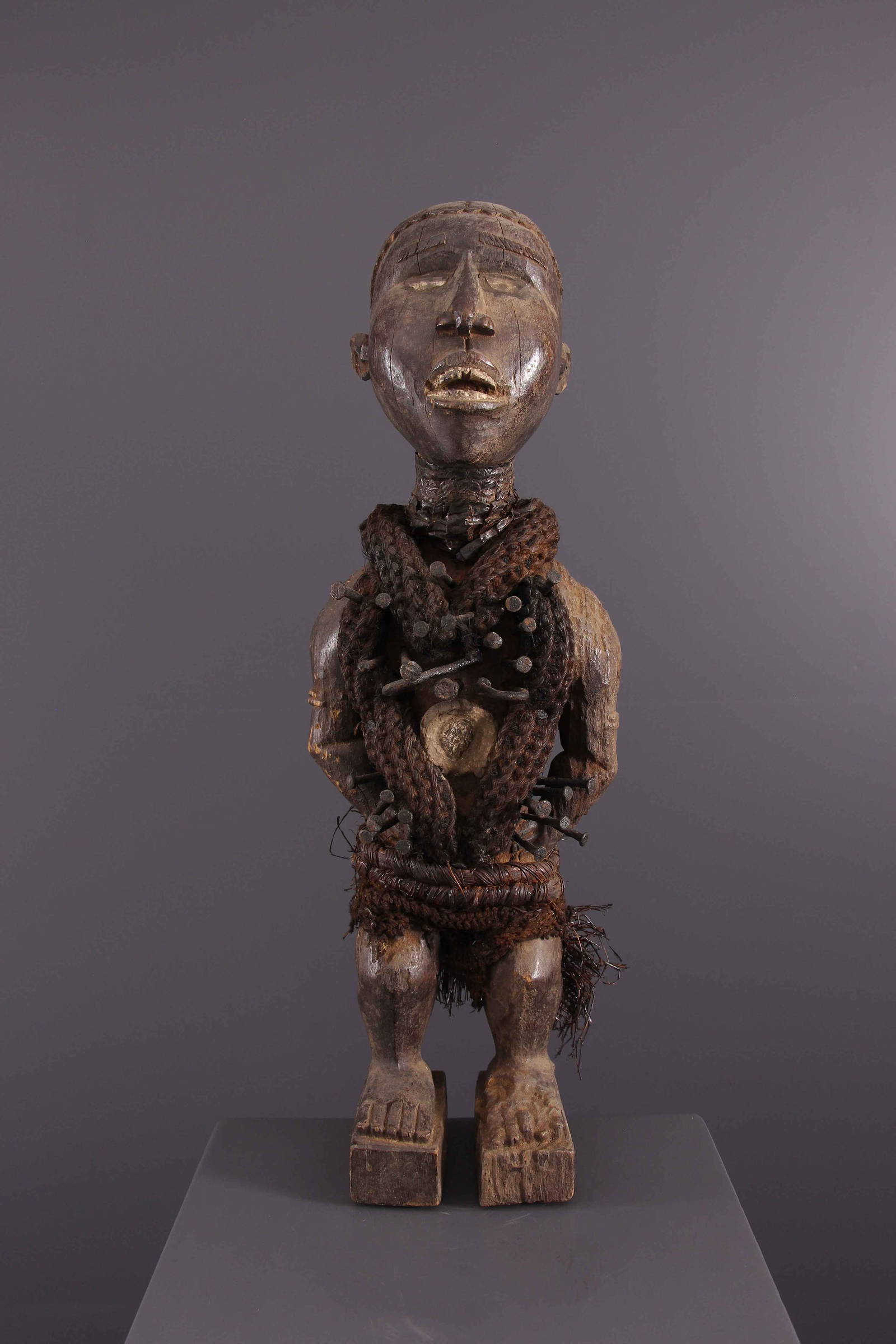 Kongo Figure - Drc Ex Zaire - African Art Tribal Art Auction