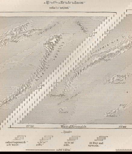 The Los Islands. Îles De Los/loose Islands. Guinea 1885 Old Antique Map ...