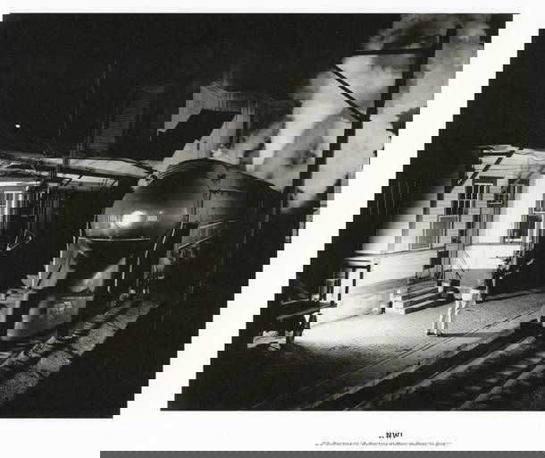 O. Winston Link Train No. 2 Arrives At Waynesboro