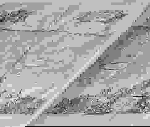 1700s Map Of Canaan Land Israel Palestine Antique Auction