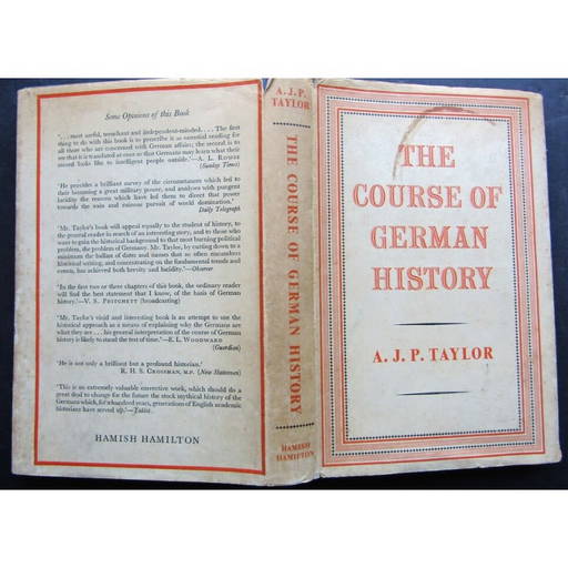 The Course Of German History