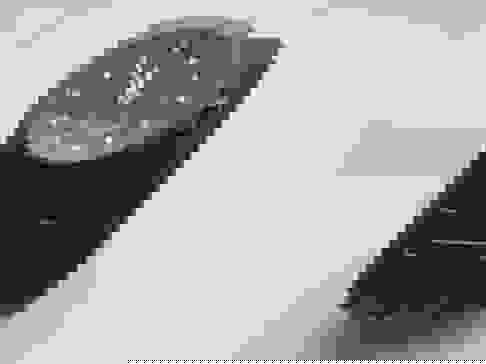 Men's Tumi Black Steel Watch, Case And Booklet Included Auction