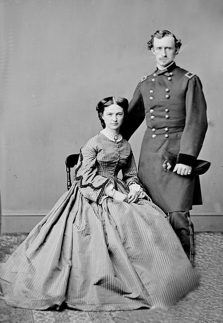 Young General And Mrs. George Custer Auction