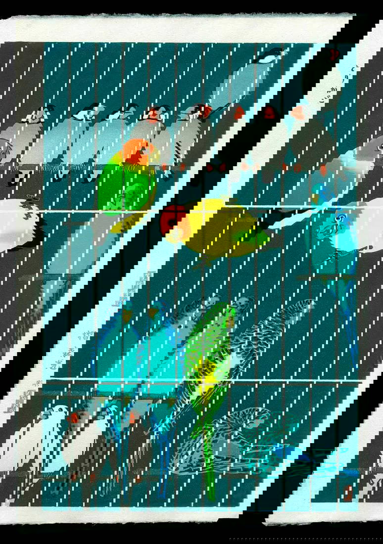 Shiro, Kasamatsu: Bird Cage Auction